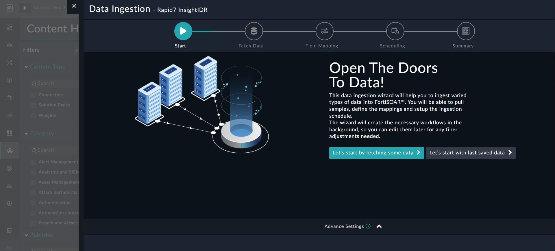 Rapid7 InsightIDR v2.1.0 | FortiSOAR 2.1.0 | Fortinet Document Library