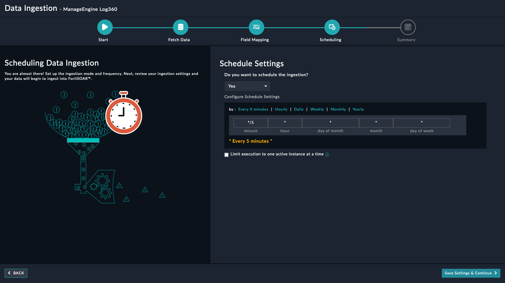 ManageEngine Log360 v1.0.0 | FortiSOAR 1.0.0 | Fortinet Document Library